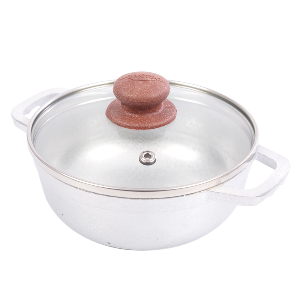 Caldero en aluminio fundido